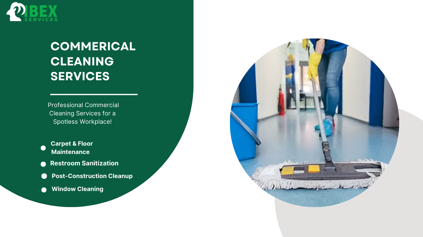 Superior Commercial Cleaning Service in Canberra – Ensure a Spotless Workplace! - Ibex Services